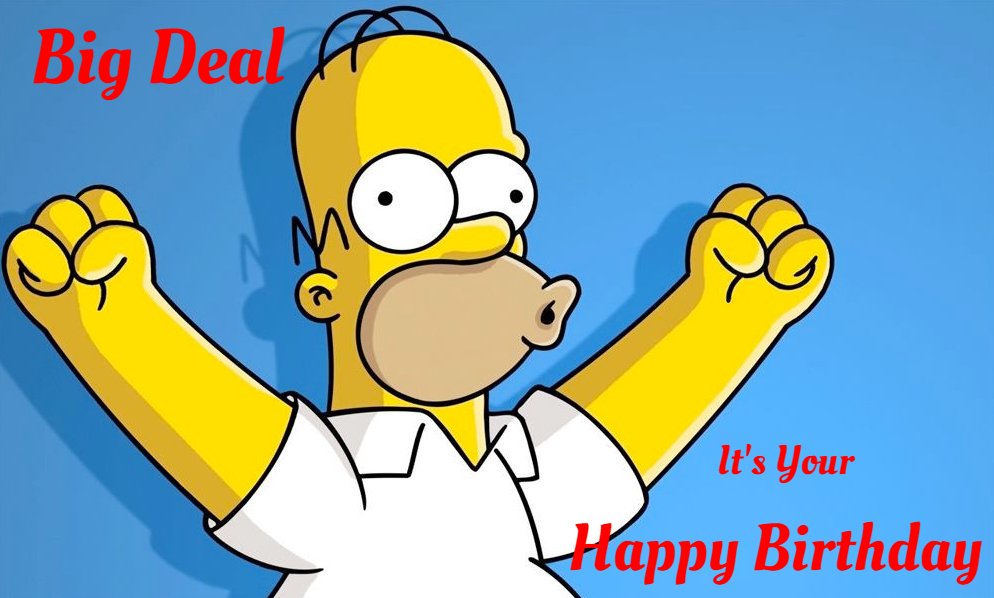 Free The Simpsons Birthday Greeting Cards